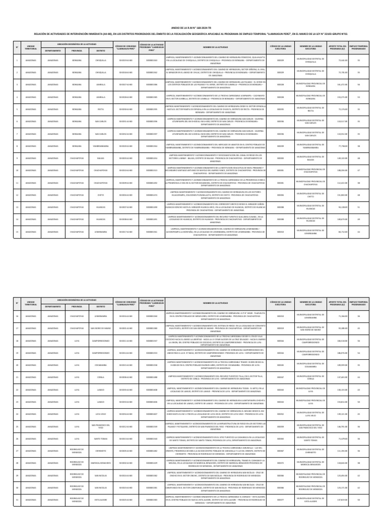 Anexo RM 168-2024-TR | PDF
