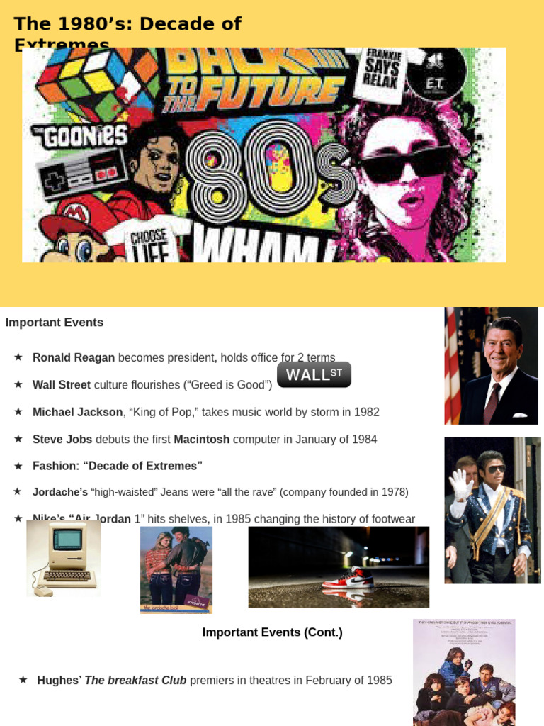 1980s 90s Pop Culture | PDF | Trousers | Clothing