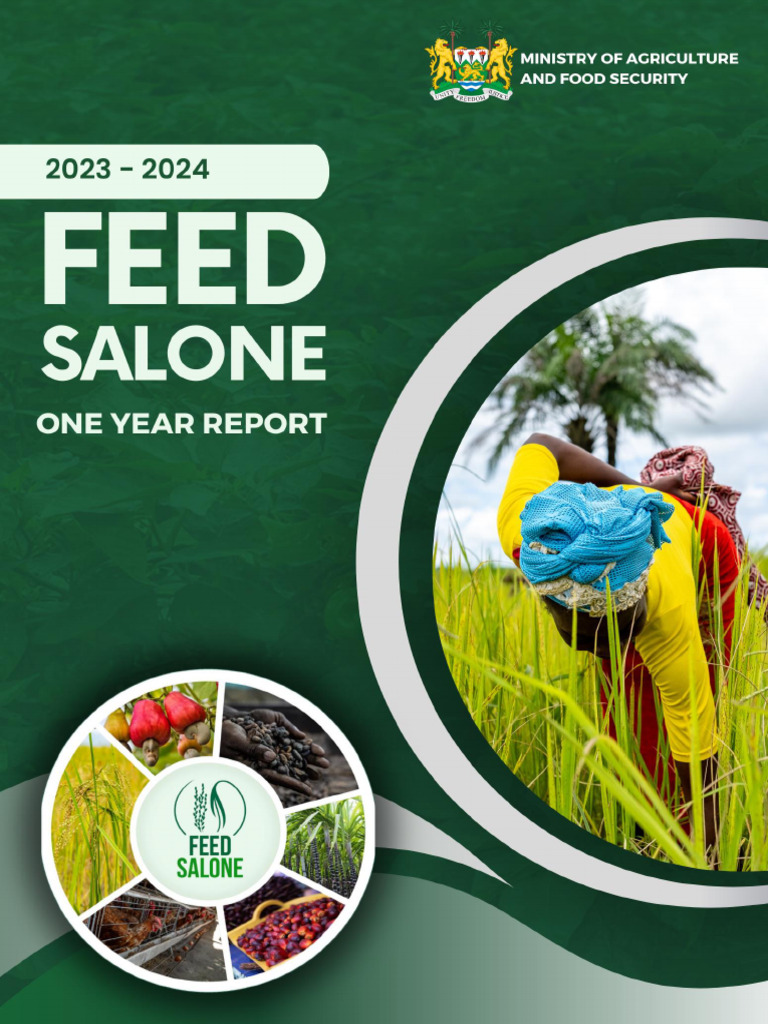 Print Feed Salone 1 y Report Final | PDF | Agriculture | Sustainable ...