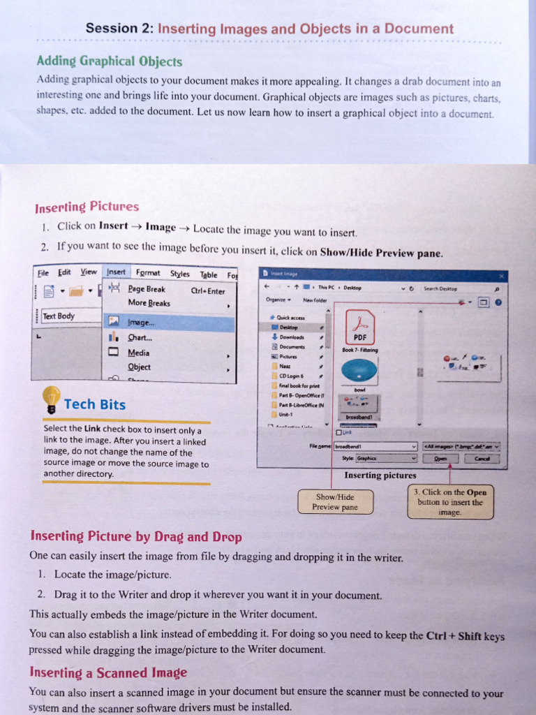 Inserting image and object | PDF | Icon (Computing) | Point And Click Inserting image and object | PDF | Icon (Computing) | Point And Click