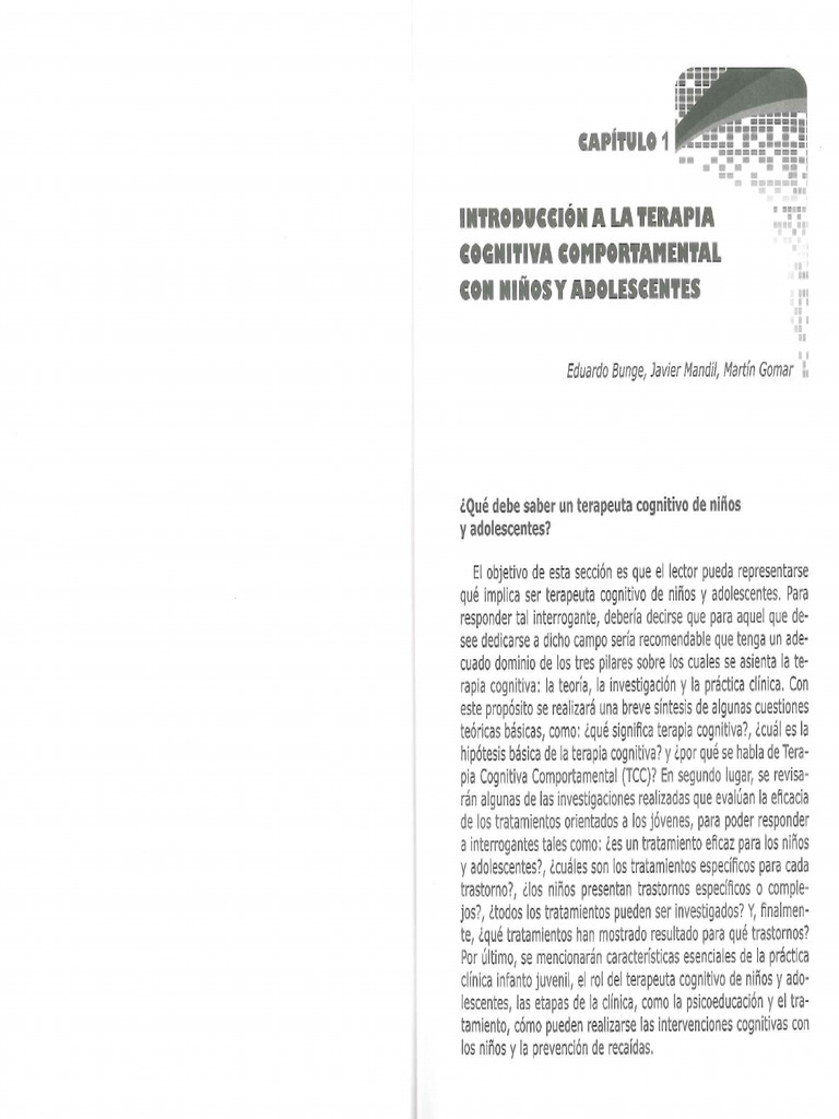 3era Sesión Lectura - Gomar, M., Mandil, J. Bunge, E. (2016) - Manual ...