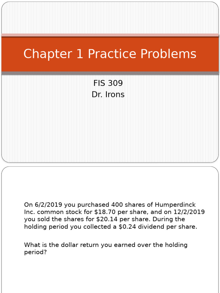 CH 1 Practice Problems | PDF | Standard Deviation | Normal Distribution