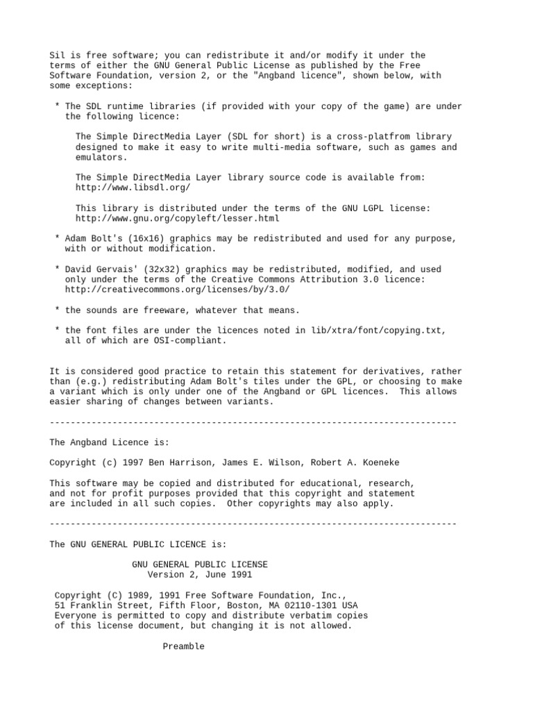 Copying | PDF | License | Free Software