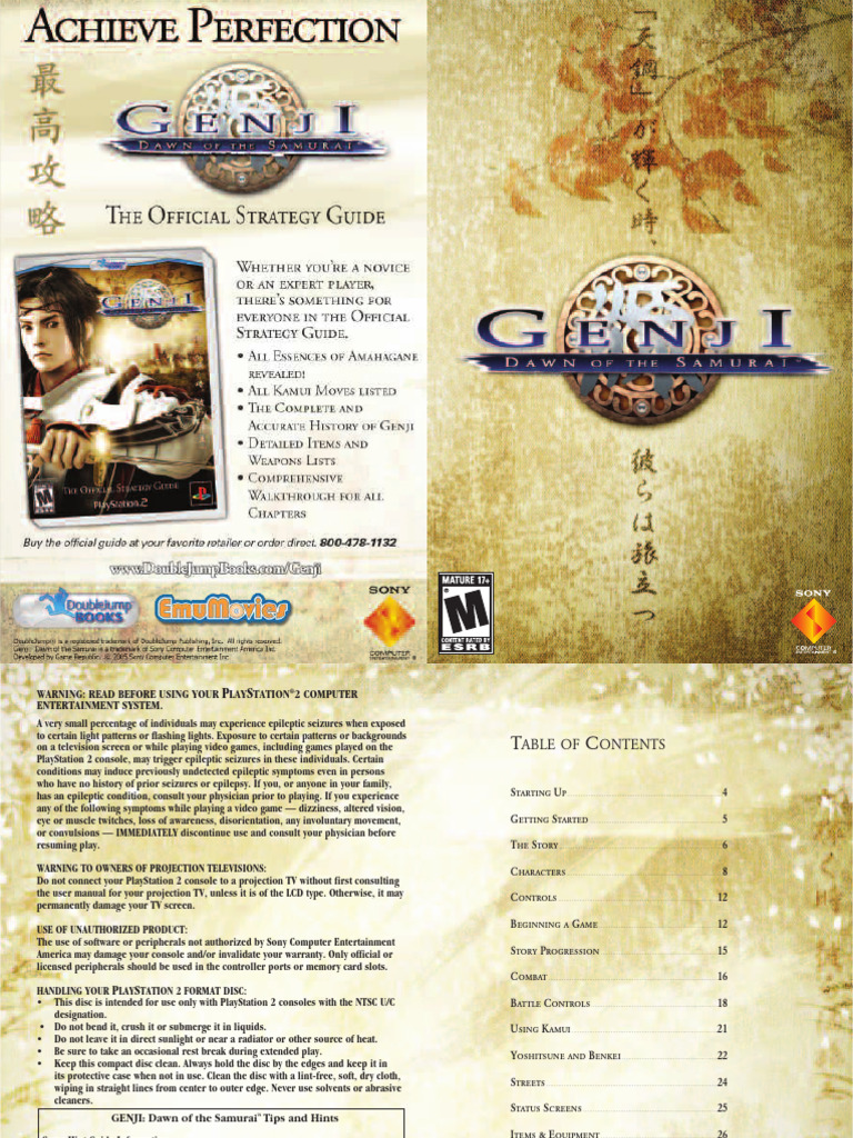 Genji Dawn of The Samurai USA | PDF