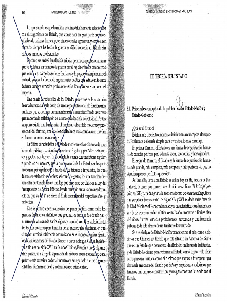 Teor A Del Estado y Formas de Estado (1-18) | PDF | Estado (política) | Ciencias Políticas