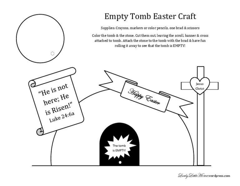 Easter Tomb Craft | PDF