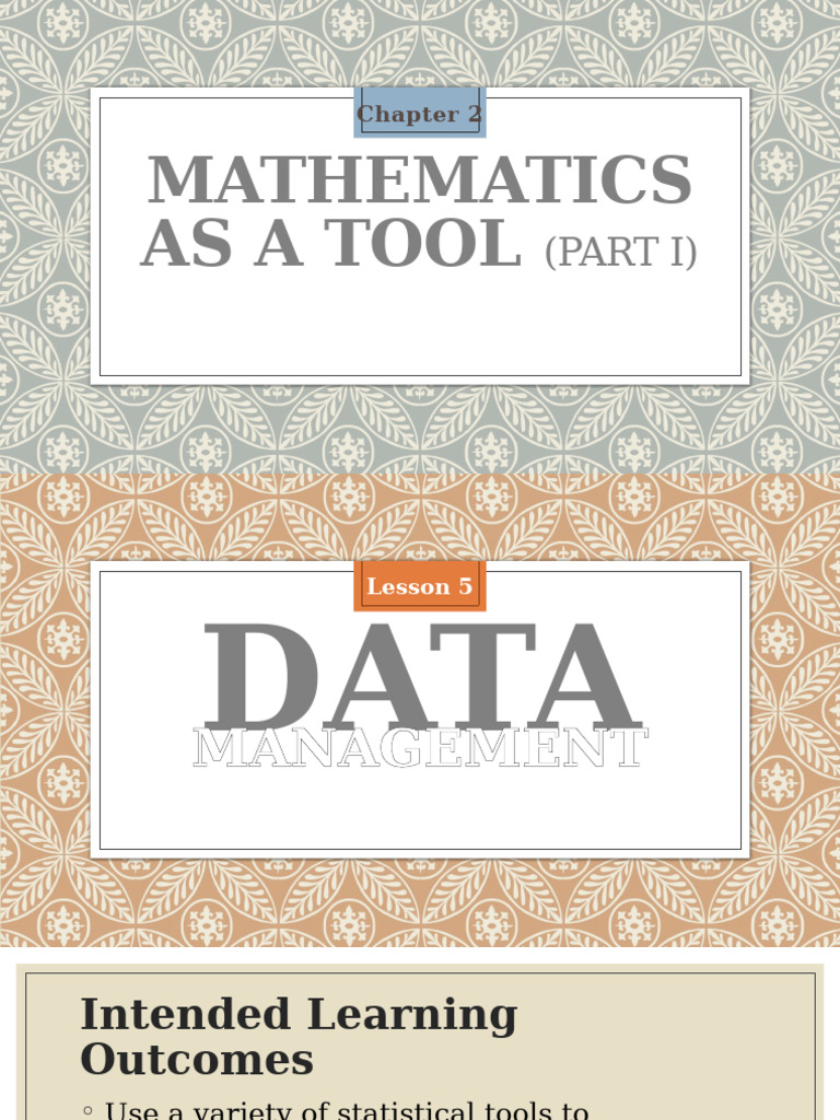 1 Basic Statistical Concepts | PDF | Statistics | Level Of Measurement