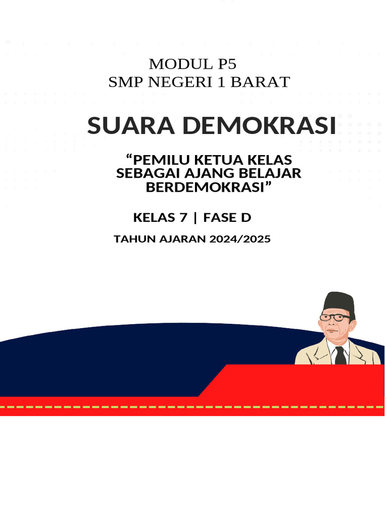 Modul Proyek P5 Suara Demokrasi Kelas 7 | PDF