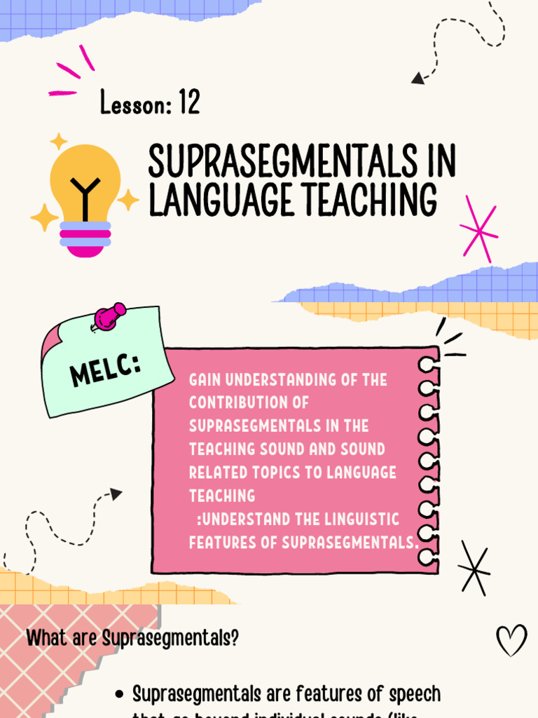 Suprasegmentals in Language Teaching | PDF | Stress (Linguistics) | Syllable