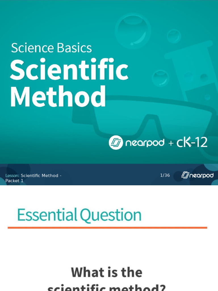 Scientific Method - Packet 1 | PDF | Scientific Method | Experiment
