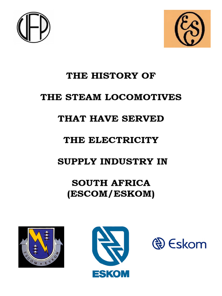 The History of The Steam Locomotives in Eskom 2014 8 | PDF | Rolling ...