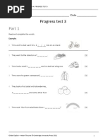 Cambridge Global English Level 3 Sample Test | PDF