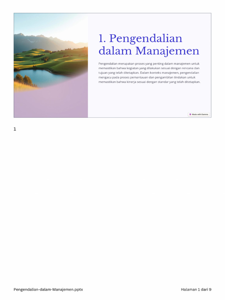 Pengendalian-dalam-Manajemen - PPTX 20241012 184311 0000 | PDF