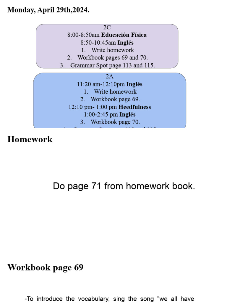 April 29th 2C and 2A | PDF