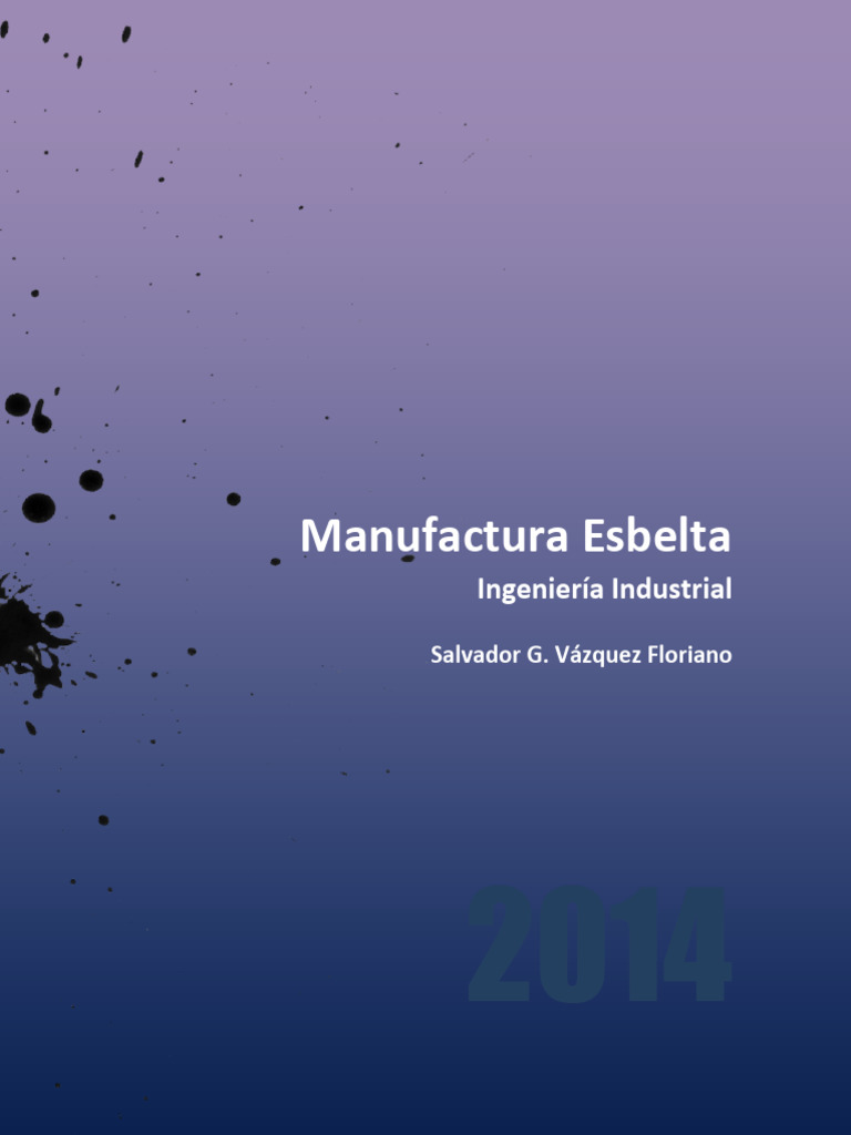 Manufactura Esbelta | PDF | Lean Manufacturing | Negocios económicos