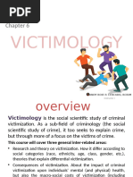 Theories of Victimology | PDF | Crimes | Crime & Violence