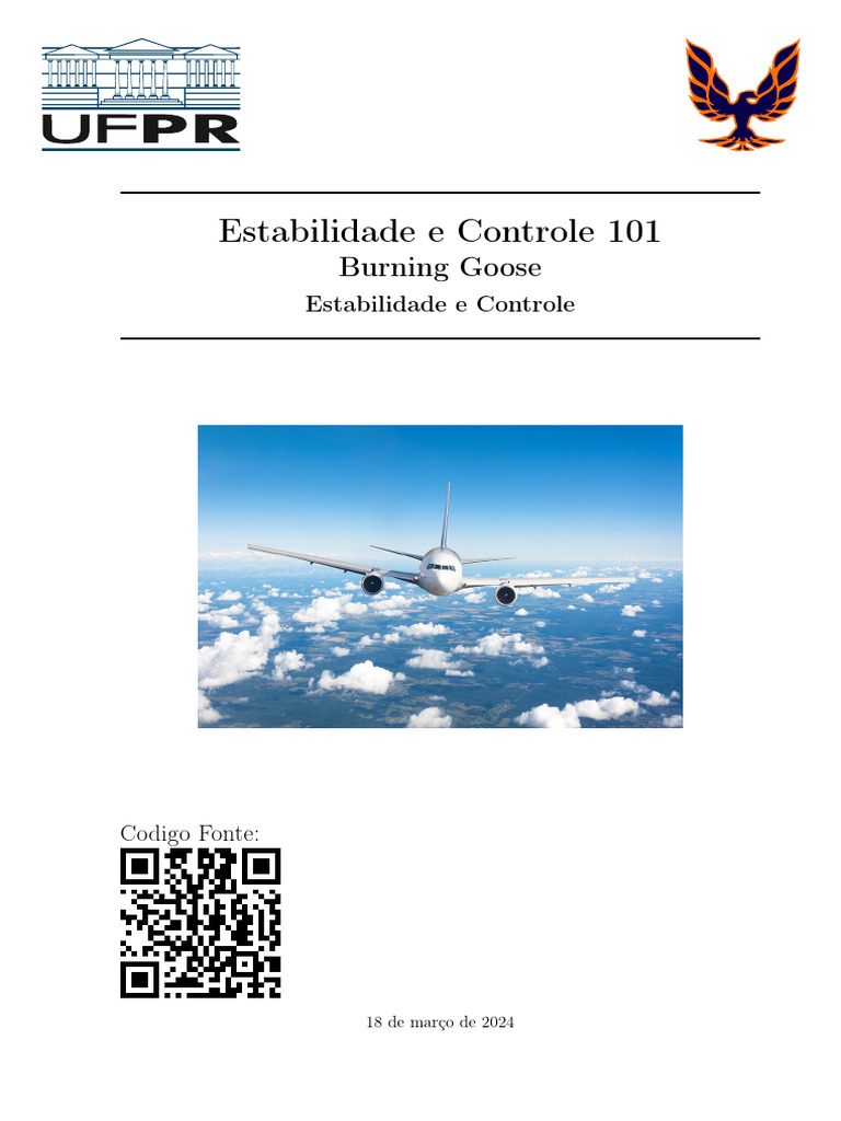 Estabilidade e Controle 101 | PDF | Aileron | Engenharia Aeroespacial