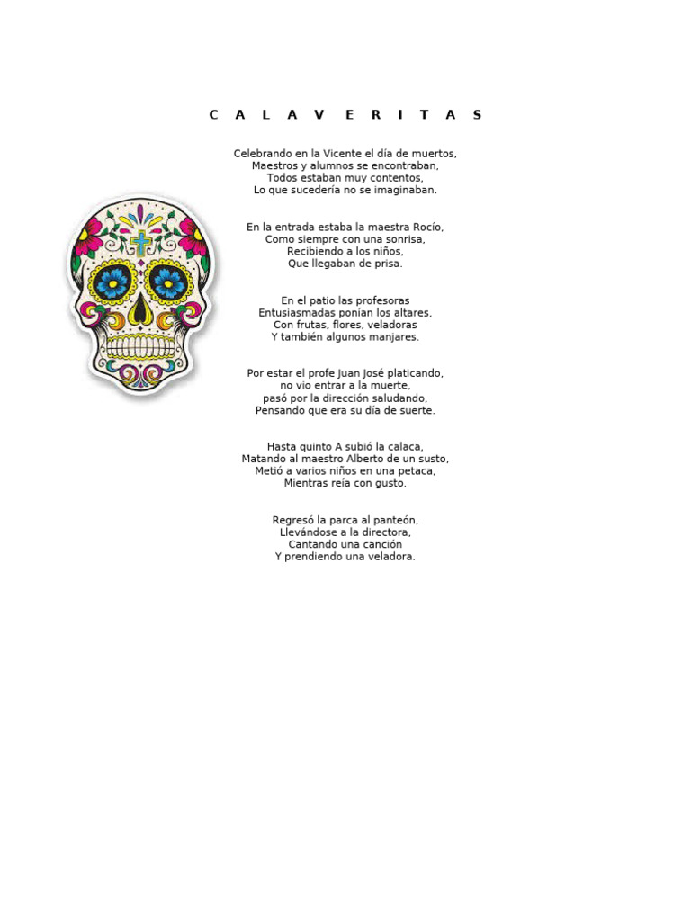 Calaveritas Santy | PDF