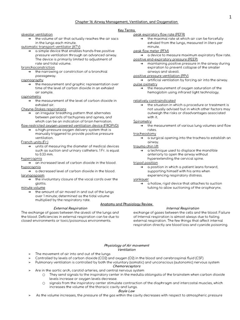 Understanding FROPVD in Ventilation | PDF | Respiratory System | Lung