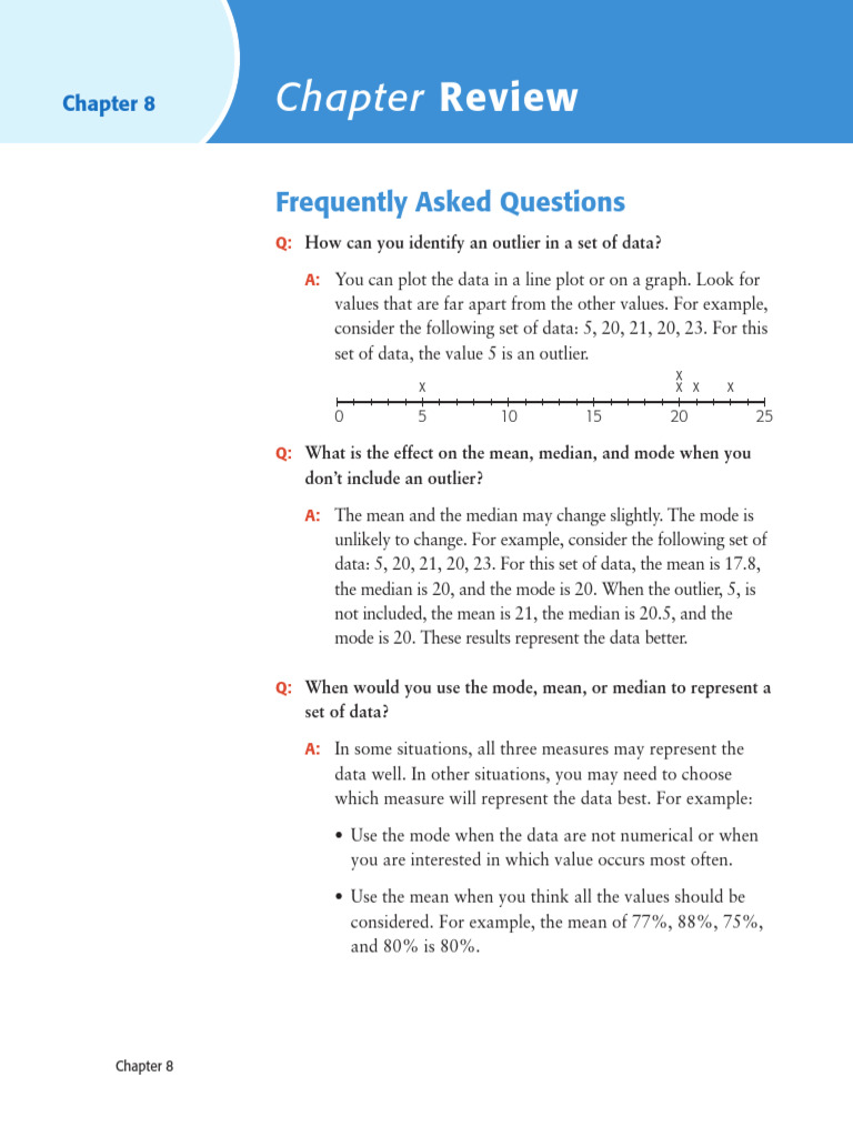 Nmf7sb368 CH Review | PDF | Mean | Mode (Statistics)