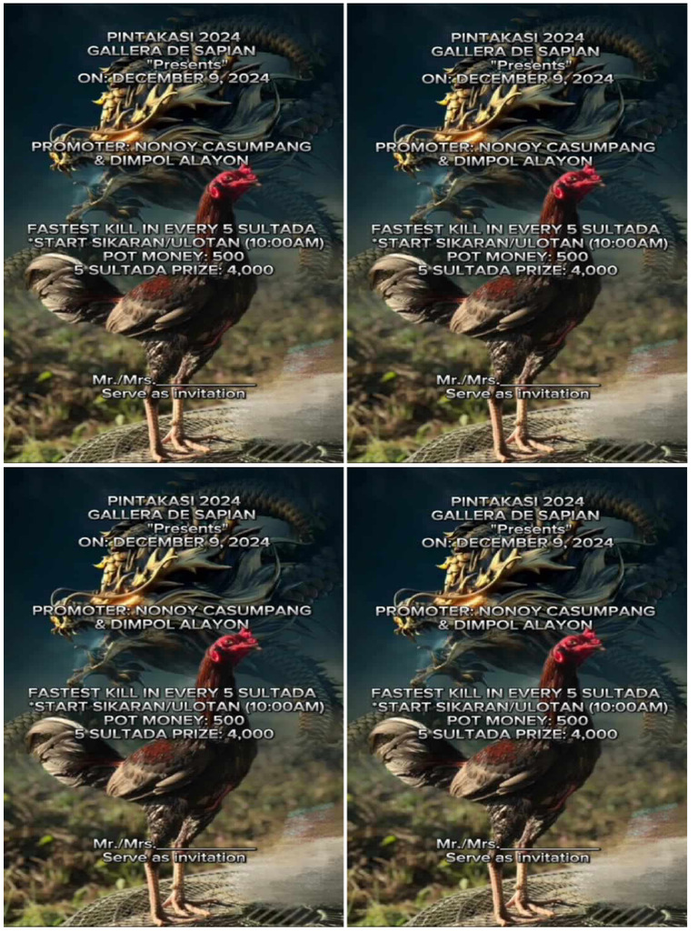 Ante Joy Manok2 | PDF