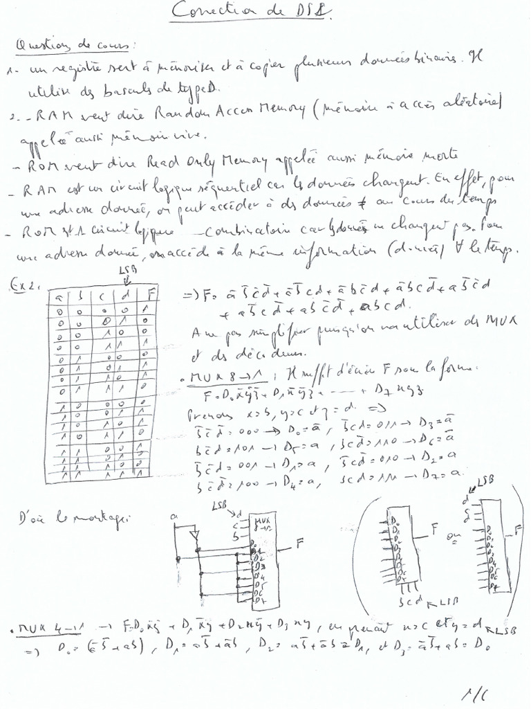 Corr DS2 Page 1 | PDF