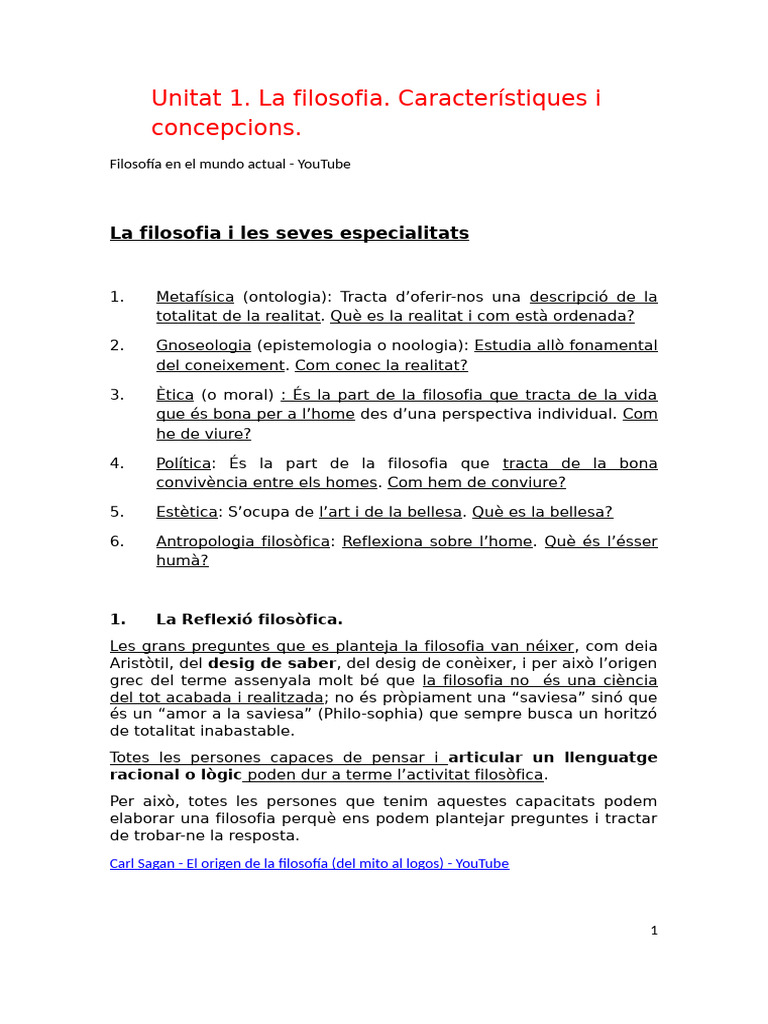 Unitat 1 | PDF