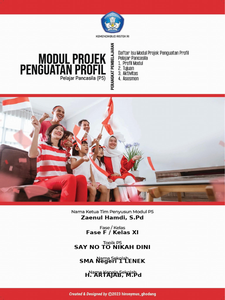 Cegah Nikah Dini: Projek P5 SMA | PDF | Karier & Perkembangan ...