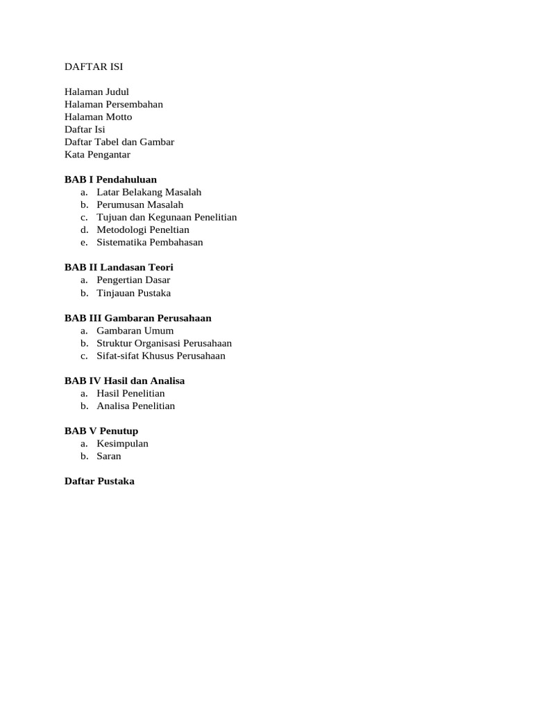 2.1. Daftar Isi, SmartArt, Grafik & CV | PDF