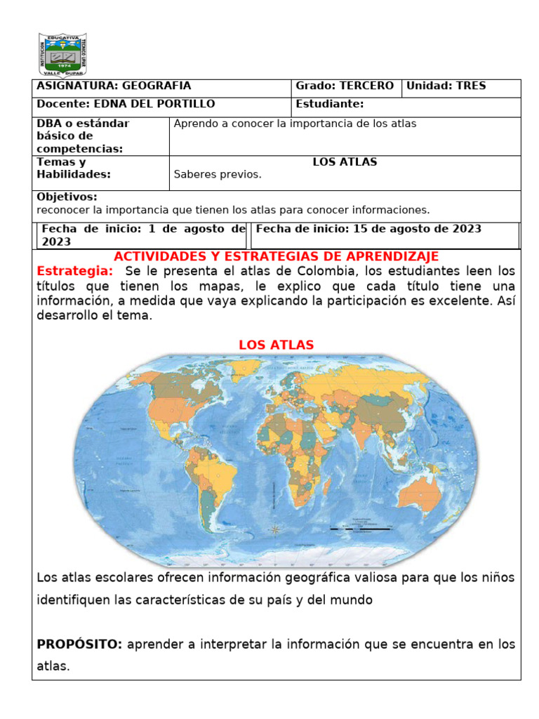 Los Atlas | PDF | Mapa