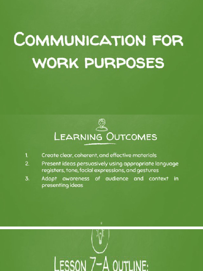Work Purposes | PDF | Career & Growth | Business