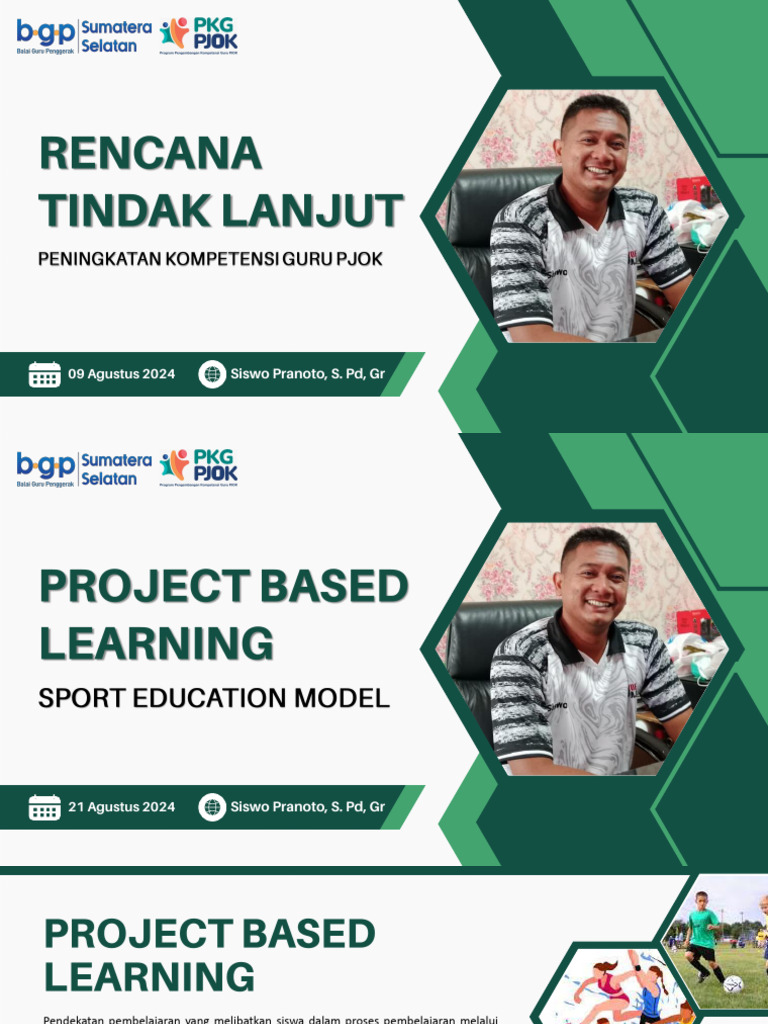 Materi RTL - PKG Pjok - Siswo Pranoto | PDF | Karier & Perkembangan | Seni