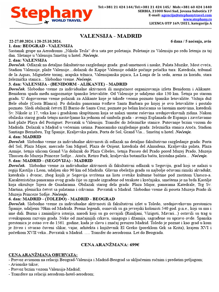 Valensija Madrid | PDF