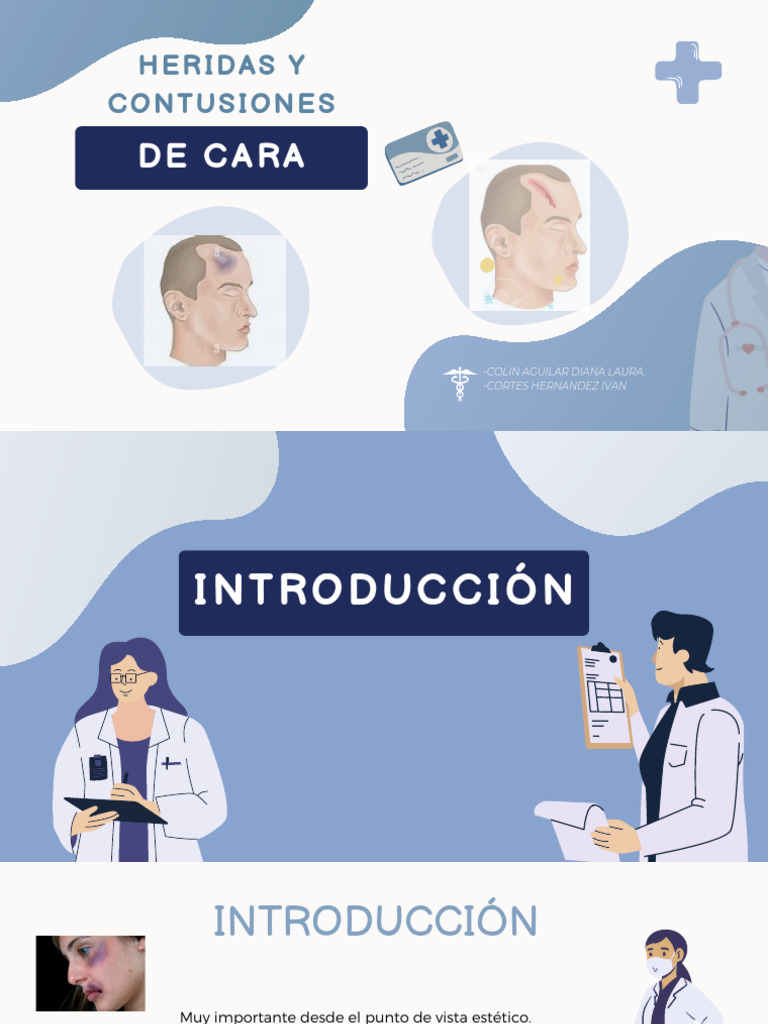 Heridas y Contusiones | PDF | Herida | Especialidades Medicas