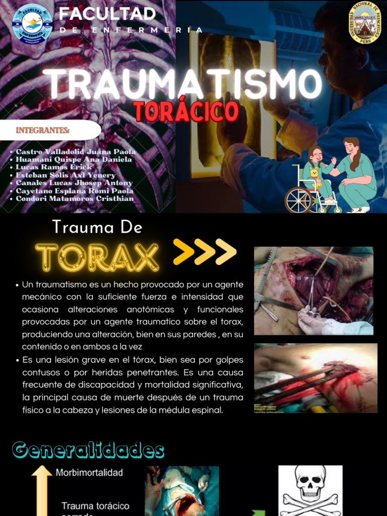 Traumatismo Torácico | PDF | Aorta | Tórax
