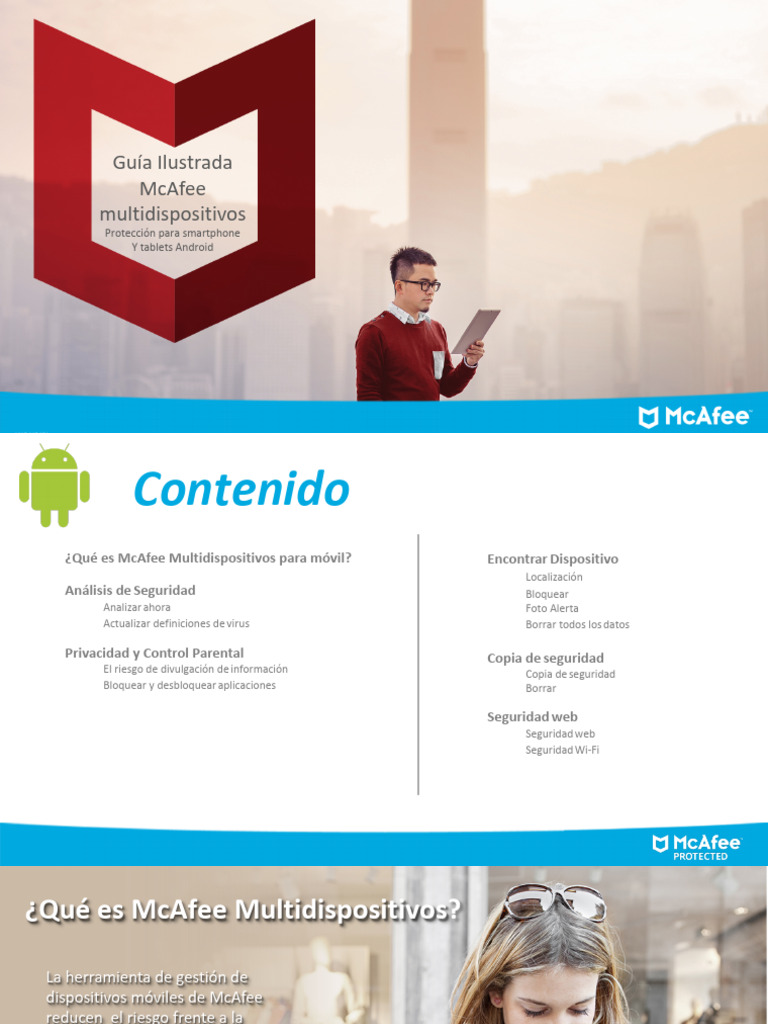 Guia McAfee-ANDROID | PDF | La seguridad informática | Seguridad