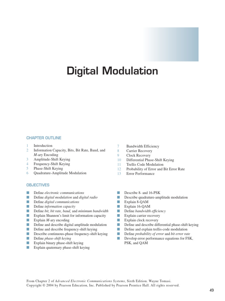 Reference Modulation Error Detection Correction Pdf Modulation 2433