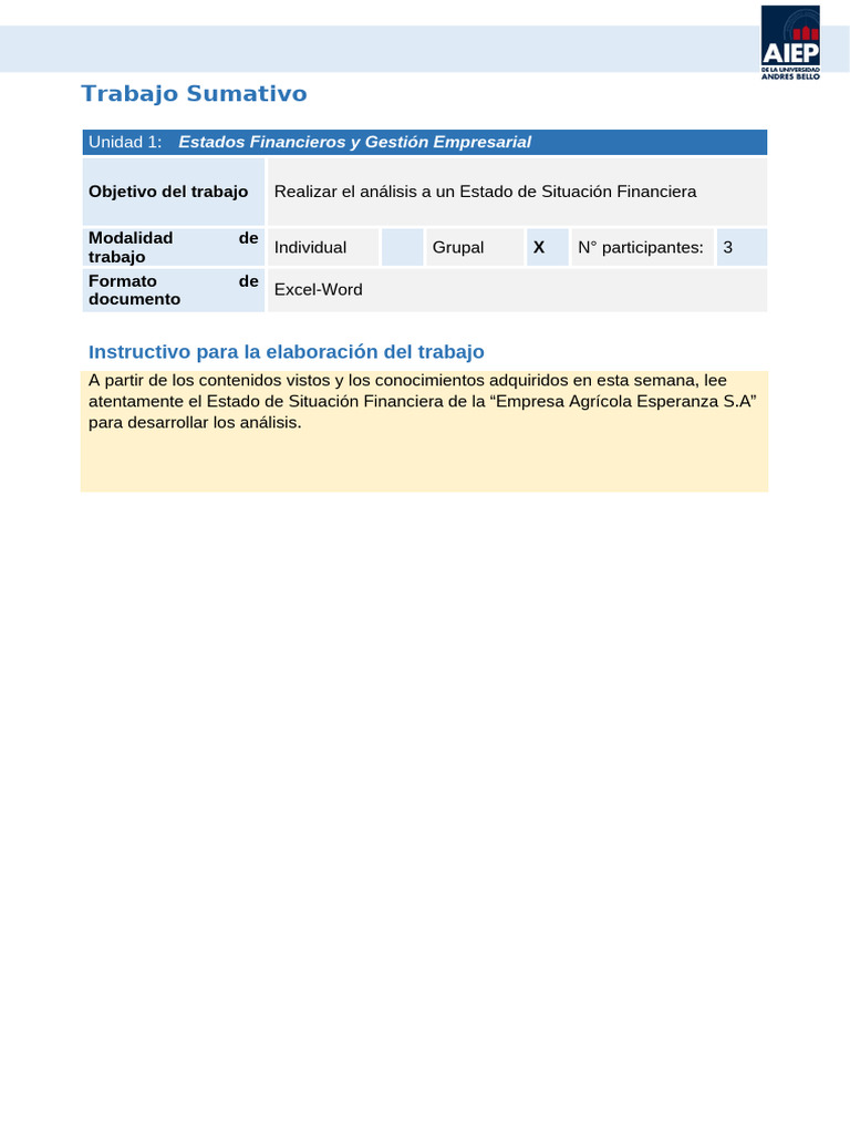 VF Anf101 Actividad Sumativa A Semana 3 | PDF | Negocios