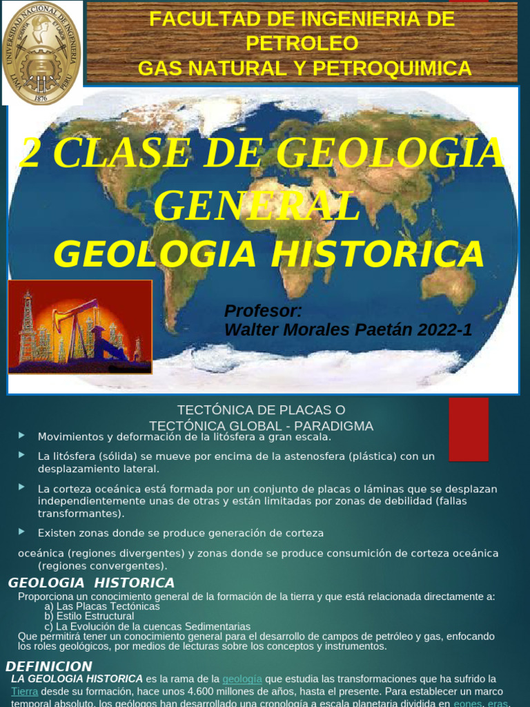 2° Clase Geologia | PDF | Placas tectónicas | Geología