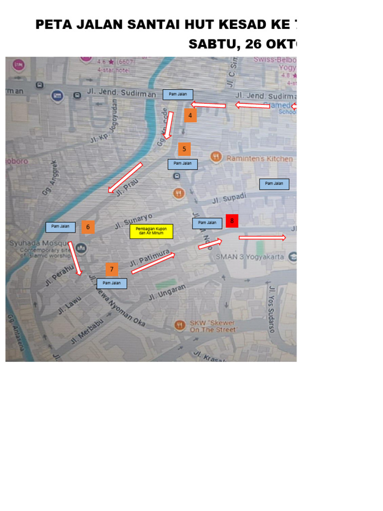 Peta Jalan Santai | PDF