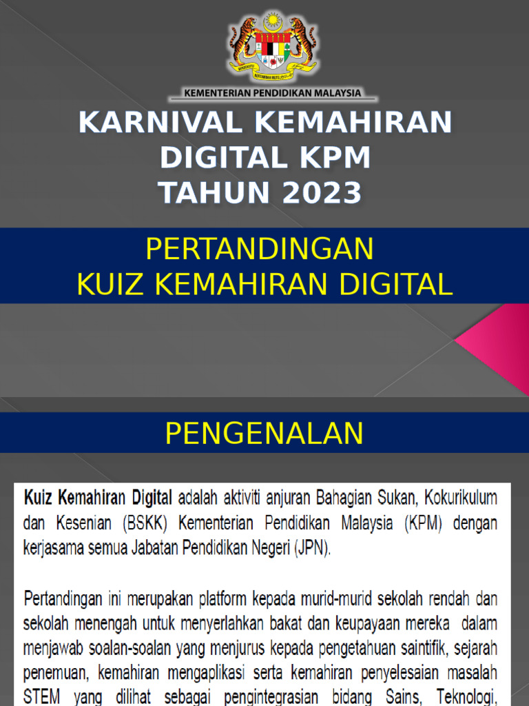 Kuiz Kemahiran Digital | PDF