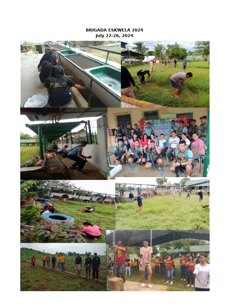 Brigada Eskwela 2024 | PDF