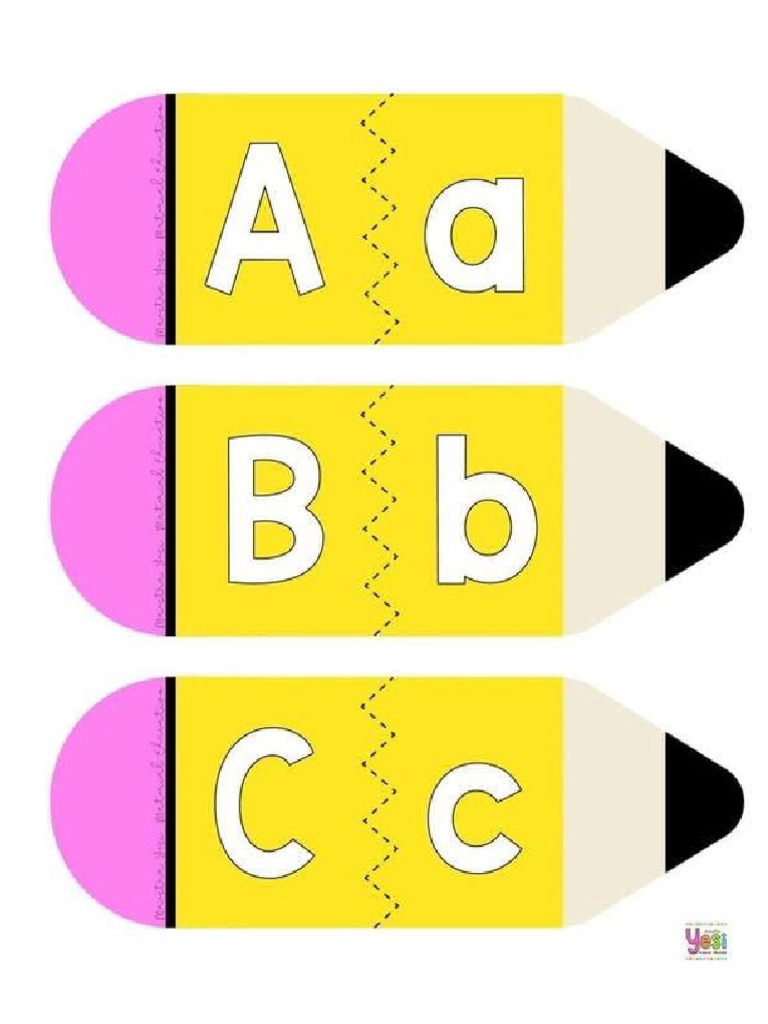 Abecedario Crayolas | PDF