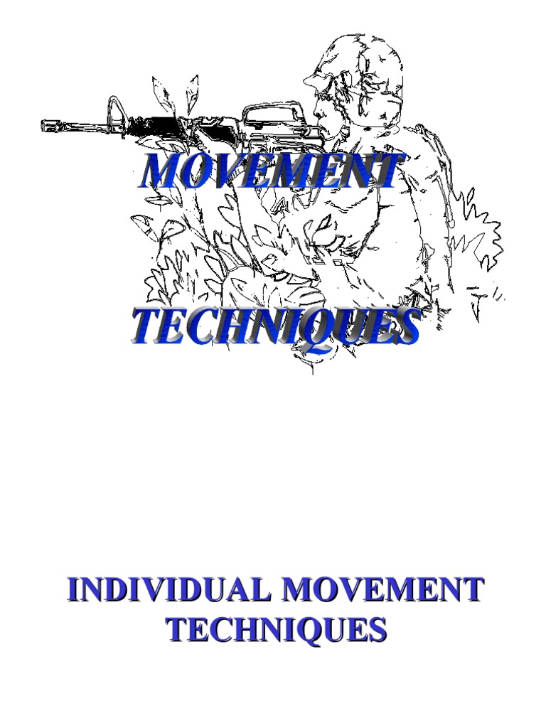 US Army Movement Techniques | PDF | Platoon | Infantry