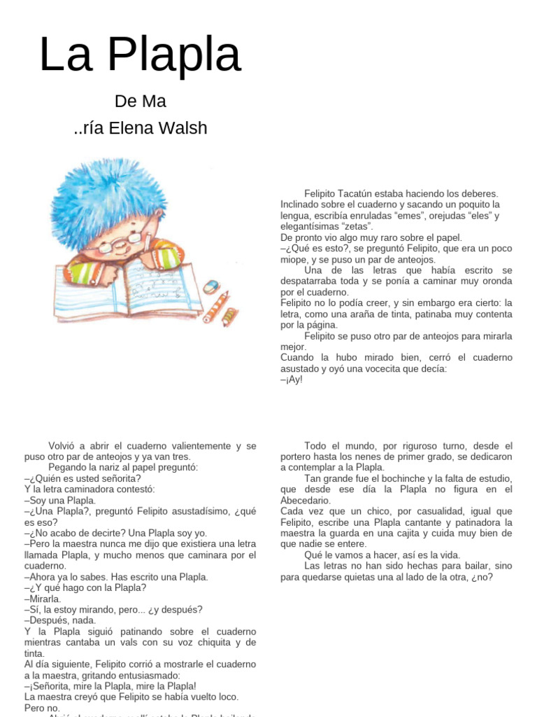 La Plapla | PDF | Novela negra, policíaca y suspenso | Ficción general