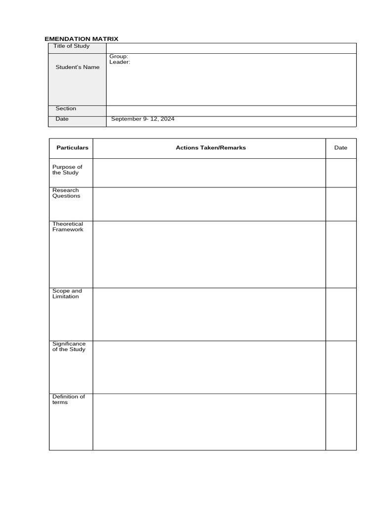 2 Research Daily Emendation | PDF