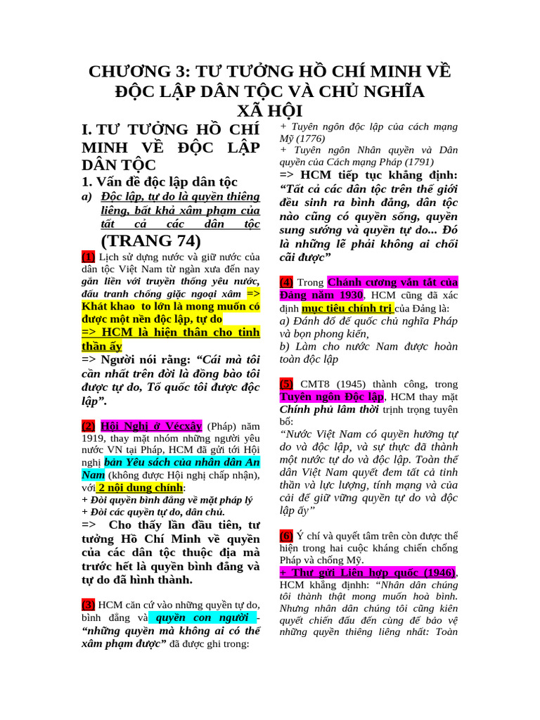 Chương 3 (TTHCM) | PDF