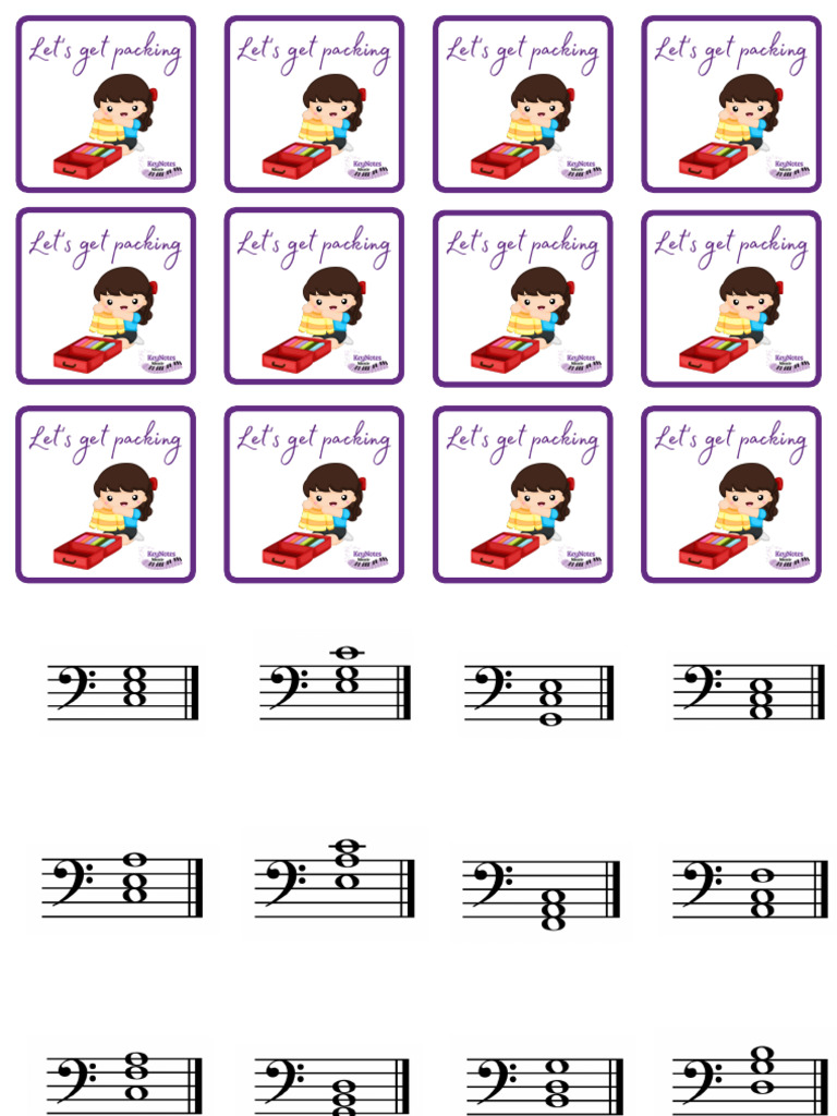 Let S Get Packing Cards - UK | PDF