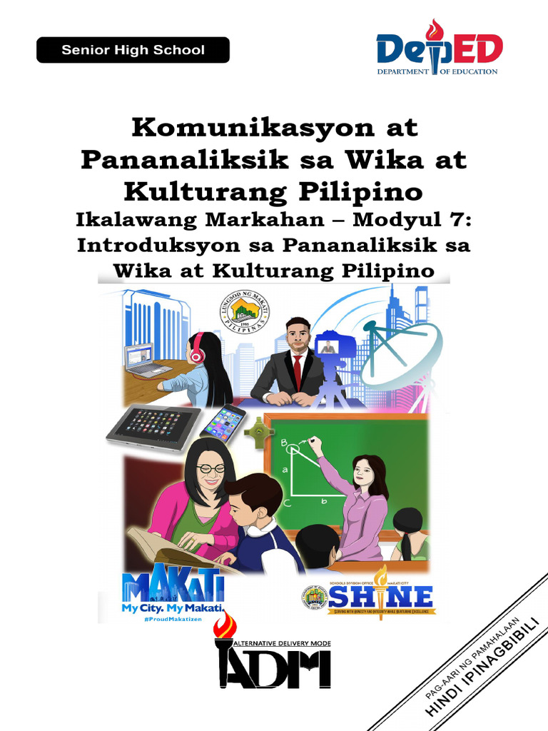 Filipino11komunikasyon q2 w7 Studentsversion | PDF