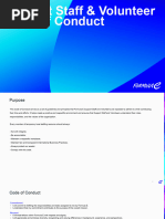 Code of Conduct For Imeche Formula Student Volunteers and Officials ...